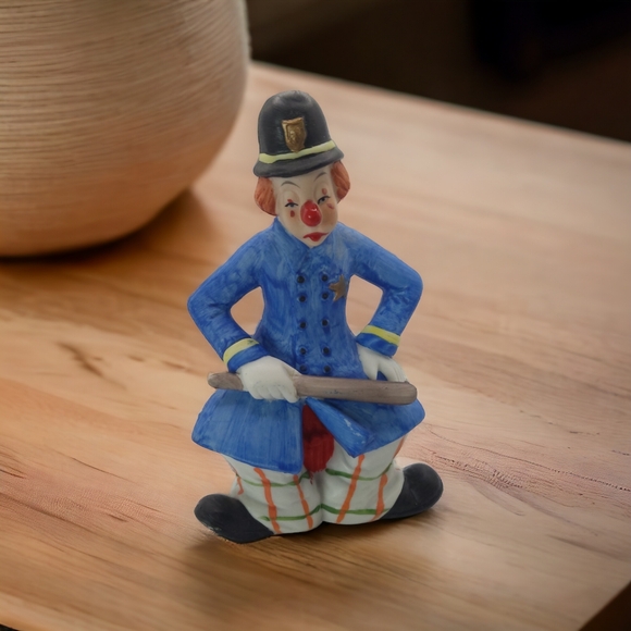 Other | 5 12 British Police Officer Clown Figurine | Poshmark